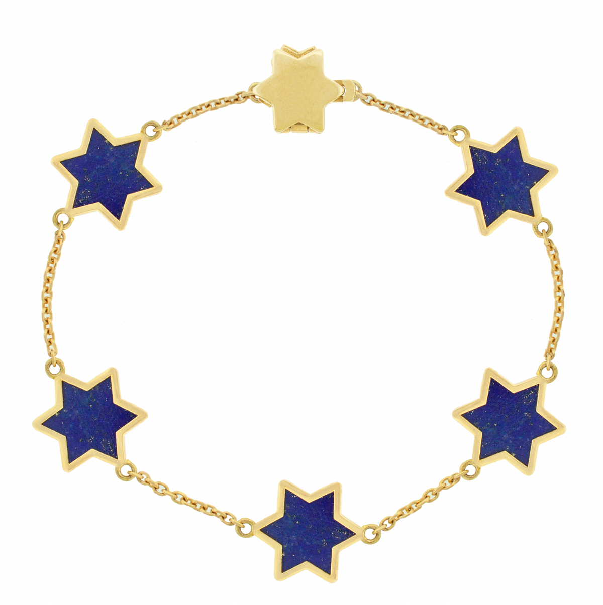 Lapis Star Chain Bracelet – LUIS MORAIS